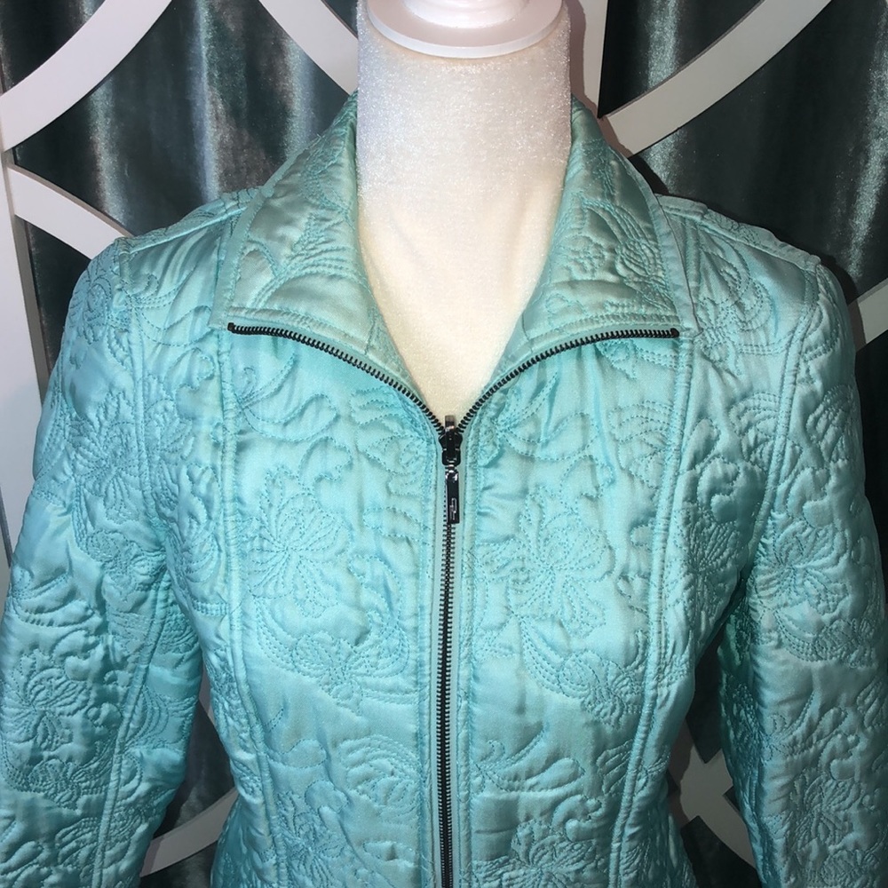 100% Silk Quilted Cottagecore Coat/Jacket - Gem
